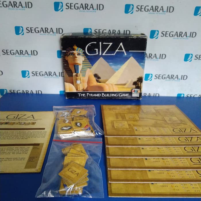 Jual Board Game - Giza The Pyramid Building Game | Shopee Indonesia