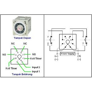 Jual Omron Timer H3BA 8h 220V Timer 8 Kaki 220V include Socket Limited ...