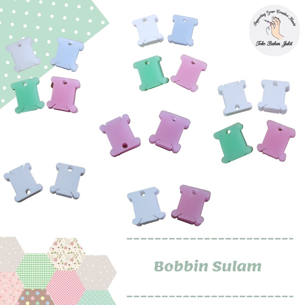 Jual MURAH!!| Bobbin Benang Sulam | Tempat Gulungan Benang Sulam ...