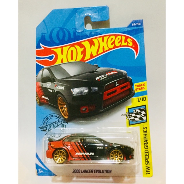 Jual HOT WHEELS - 2008 LANCER EVOLUTION | Shopee Indonesia