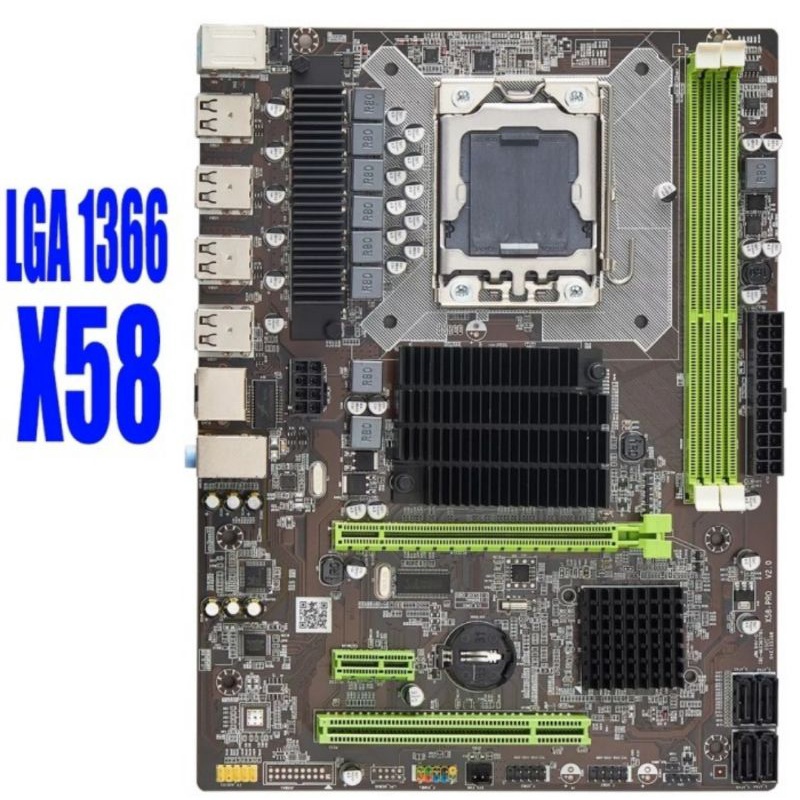Jual Paket Prosesor Intel 6 Cores Xeon X5675 + Motherboard X58 DDR3 ...