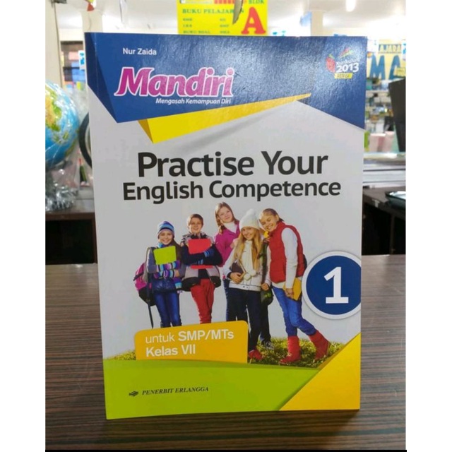 Jual Buku Mandiri Practise Your English Competence kelas 7 revisi ...
