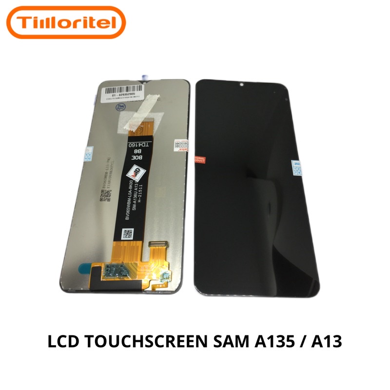 Jual LCD TOUCHSCREEN SAMSUNG A135 INCELL BLACK / A13 4G | Shopee Indonesia