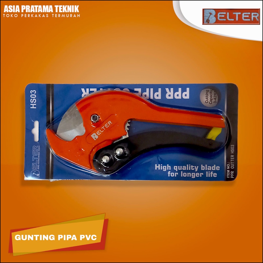 Jual GUNTING PIPA PVC / TANG POTONG PIPA PVC 42MM by BELTER | Shopee ...