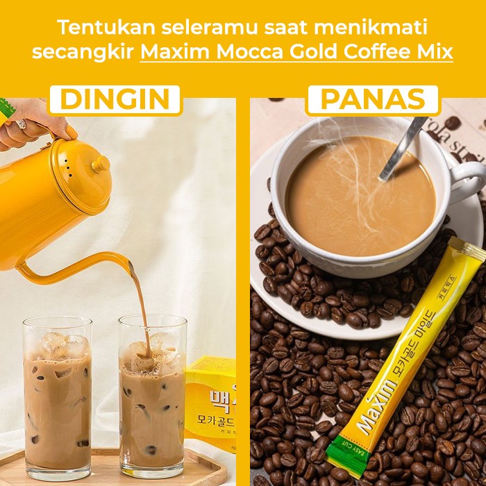 Jual Maxim Coffee Mix / Kopi Mix Asli Korea 100% (20 Sachet) | Shopee ...