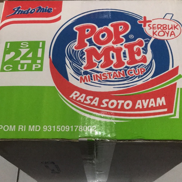 Jual Pop Mie Soto Ayam 77g / Dus | Shopee Indonesia