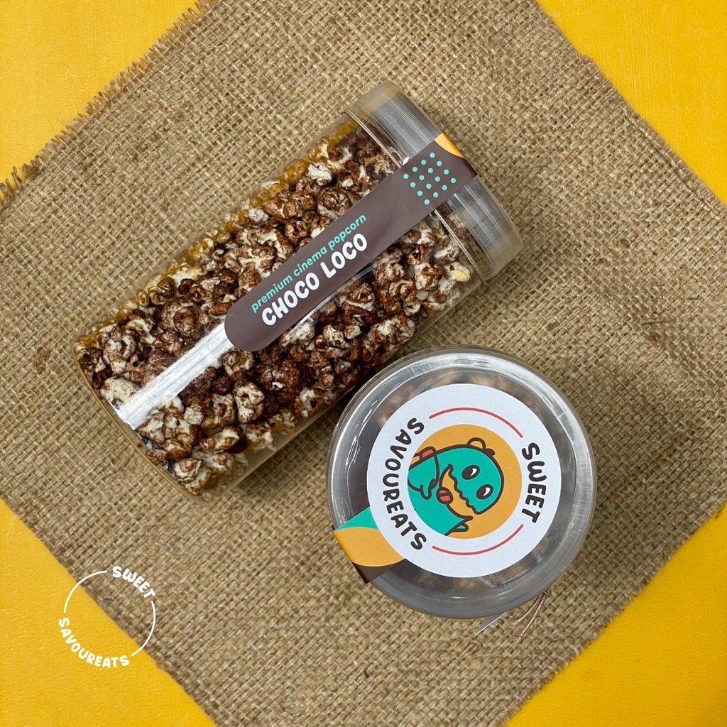 Jual Sweet Savoureats - Premium Cinema Popcorn - Choco Loco | Shopee ...