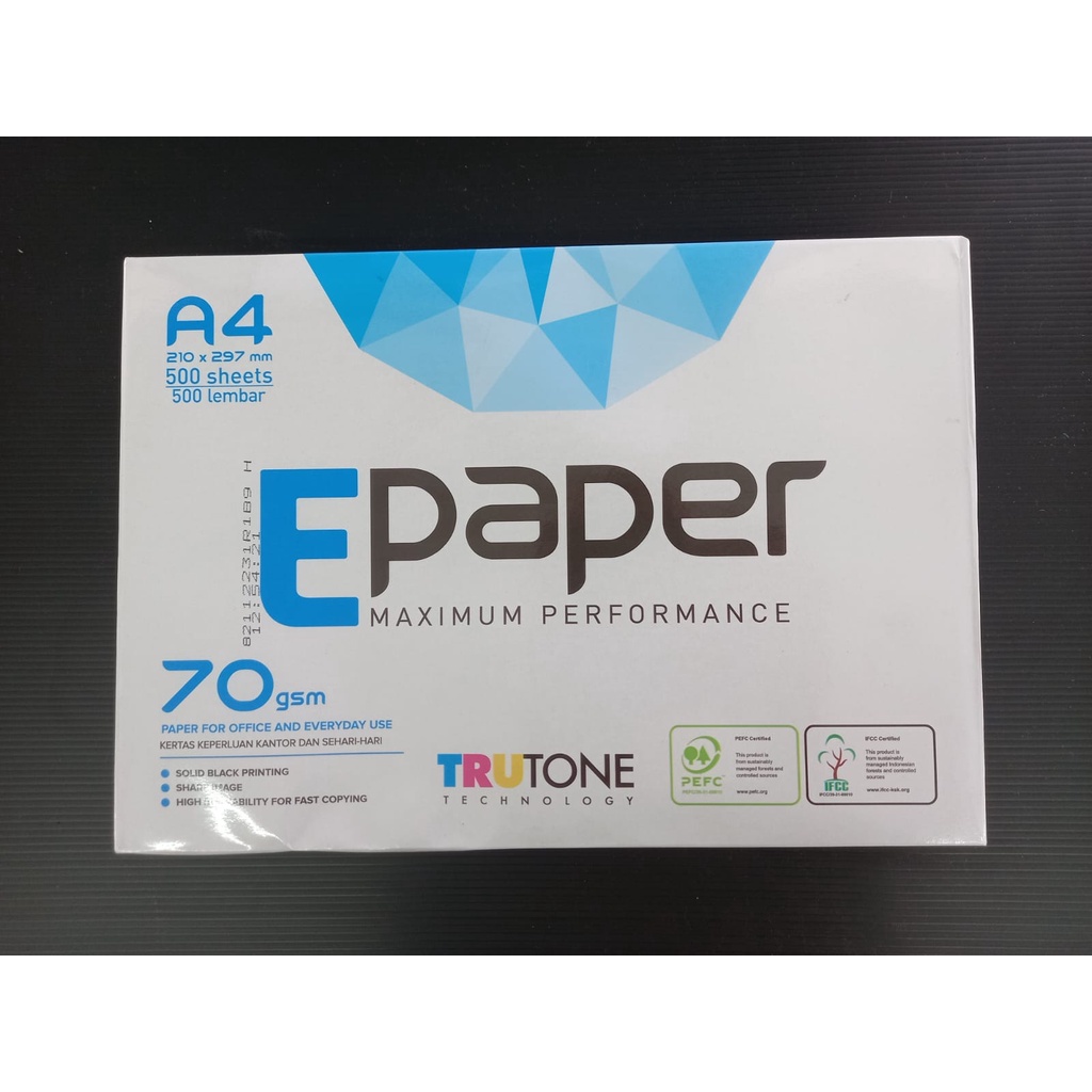 Jual HVS EPAPER A4 70GSM / KERTAS HVS A4 70GSM / HVS EPAPER / KERTAS ...