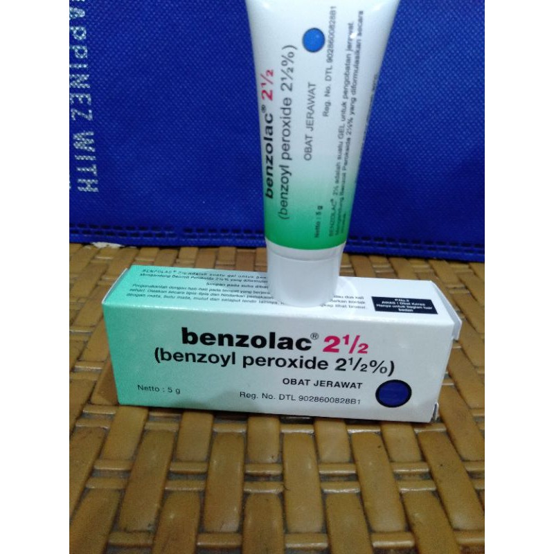 Jual BENZOLAC CREAM JERAWAT BENZOYL PEROXIDE 2,5% 5GR | Shopee Indonesia