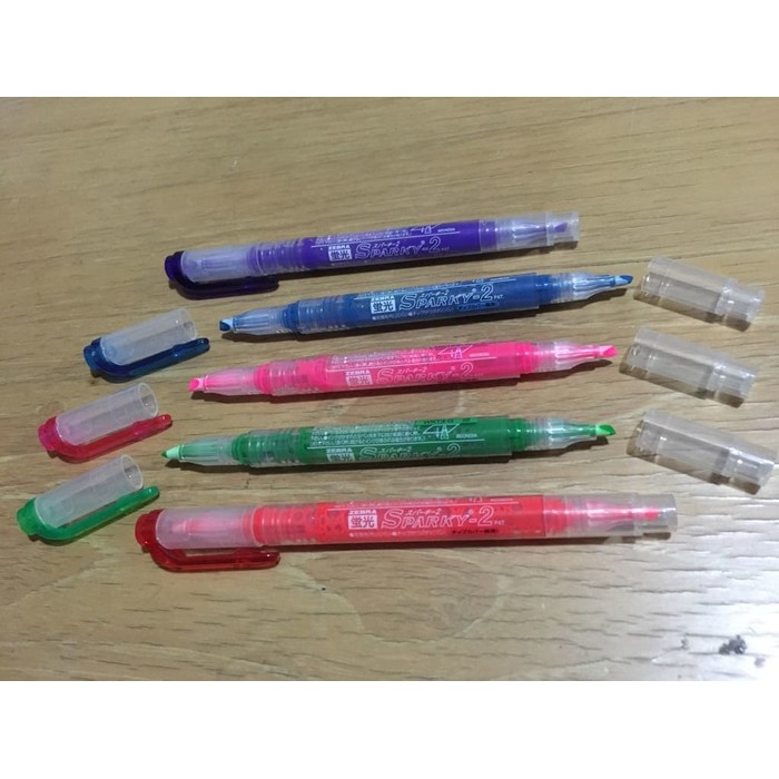 Jual Stabilo Zebra Sparky 2 - Fluorescent Pen | Shopee Indonesia