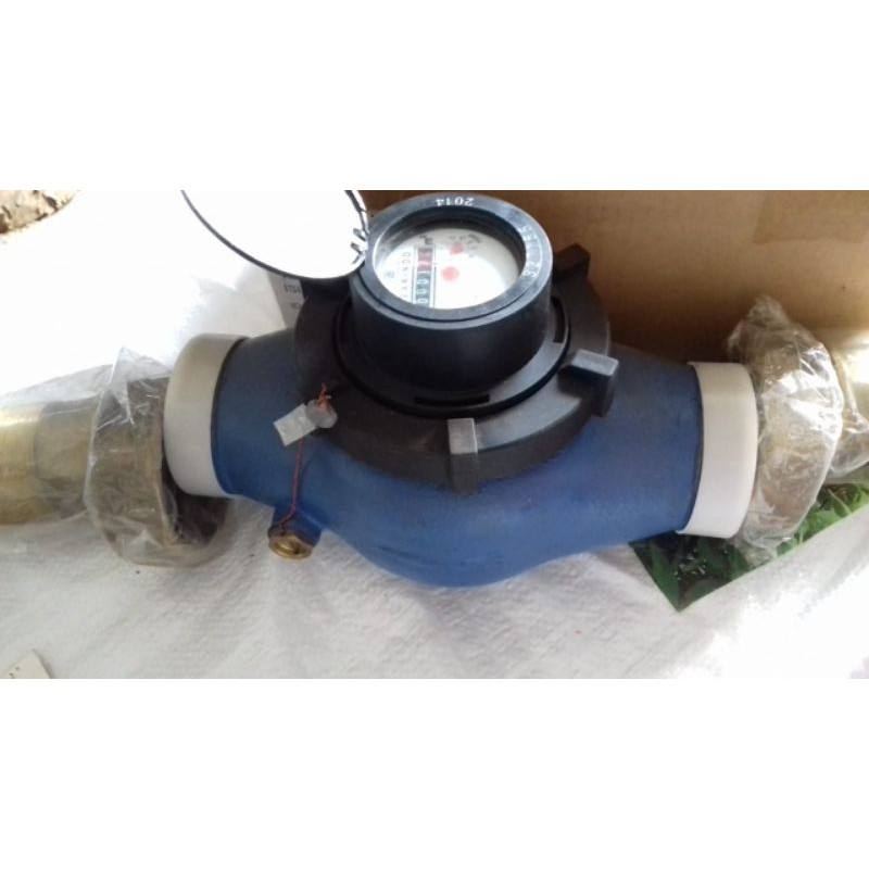 Jual meteran air/ water meter merk Barindo, material kuningan ukuran 2 ...