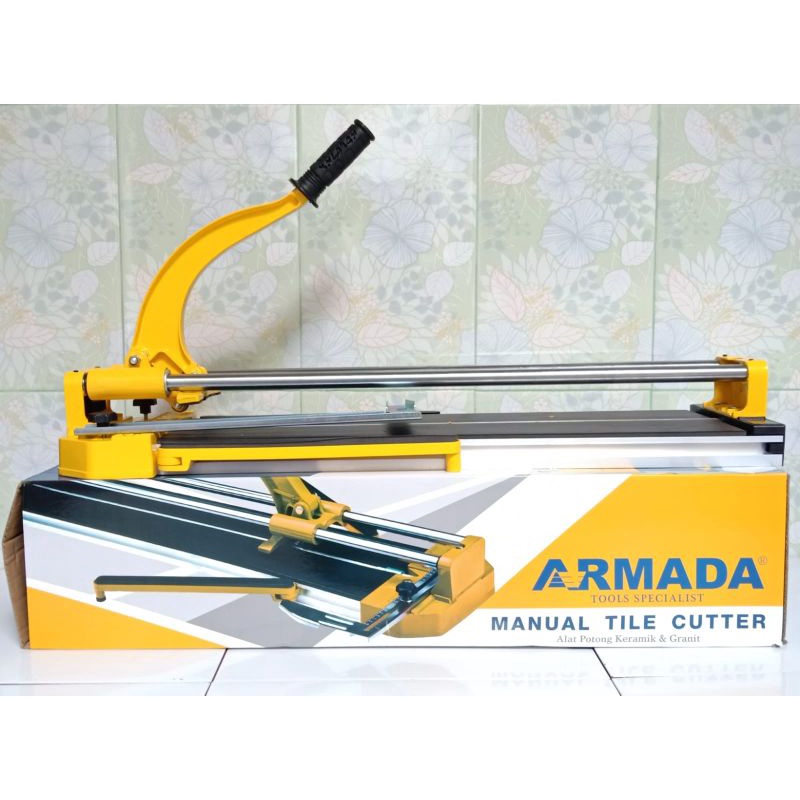 Jual Alat Potong Keramik Granit Dorong merk ARMADA ukuran 60cm Laser ...