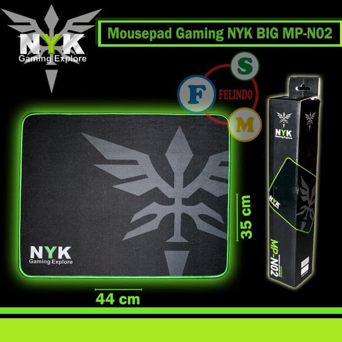 Jual MOUSEPAD GAMING NYK MP-N02 (44 X 35CM) | Shopee Indonesia