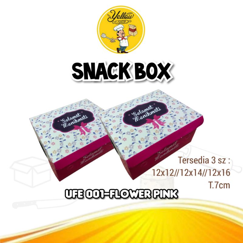 Jual SNACK BOX 100PCS (MOTIF RANDOM) | Shopee Indonesia