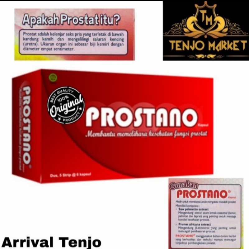 Jual PROSTANO 1 BOX ISI 30 KAPSUL / OBAT PROSTAT ISI 30 KAPSUL | Shopee ...
