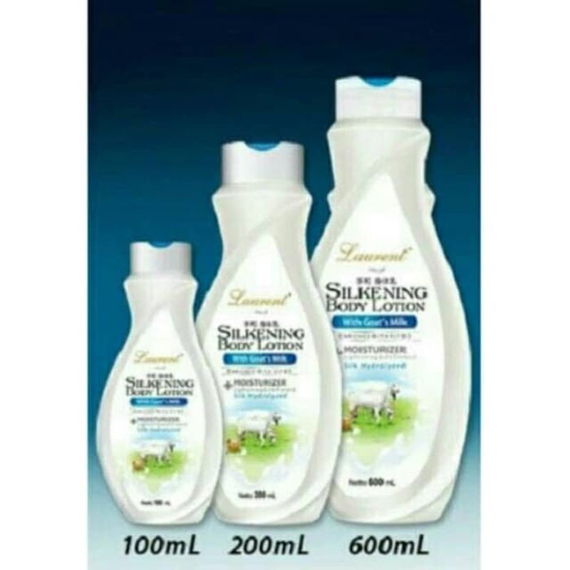 Jual Laurent Handbody extrak susu kambing 100ml | Shopee Indonesia