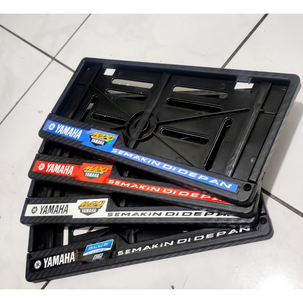 Jual Bingkai Plat YAMAHA Nmax Xmax Aerox Mio Fino Vixion Cover Plat ...