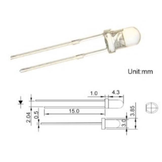 Jual Led 3mm putih 10 pcs | Shopee Indonesia