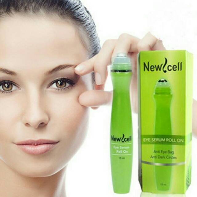 Jual New Cell Eye Serum Roll On Anti Eye Bag Anti Dark Circle Serum ...