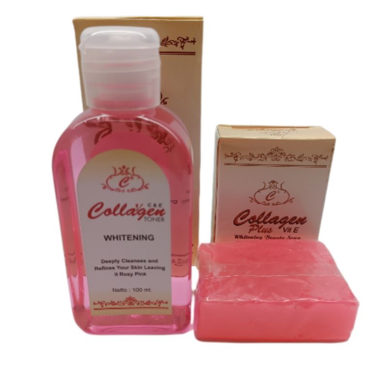 Jual PAKET COLLAGEN // TONER COLLAGEN + SABUN COLLAGEN | Shopee Indonesia