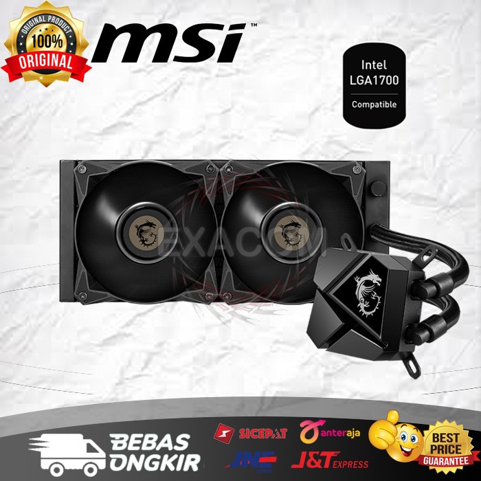 Jual MSI MAG Coreliquid P240 240mm AIO Cooler - AIO Water Cooler ...
