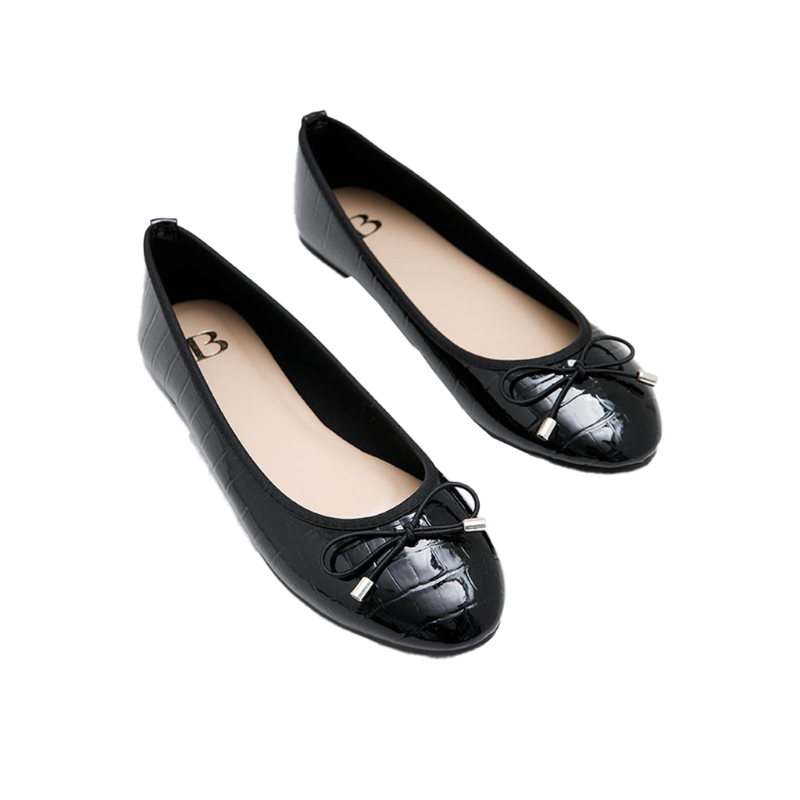 Jual Berrybenka - Sepatu Flatshoes Wanita Sofia Fana Bow | Shopee Indonesia