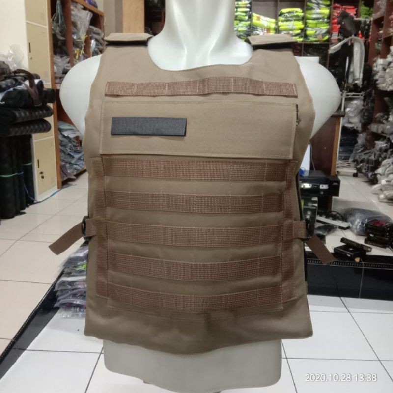 Jual Rompi motor|Rompi angin|Rompi bodyvest polos coklat |Rompi ...