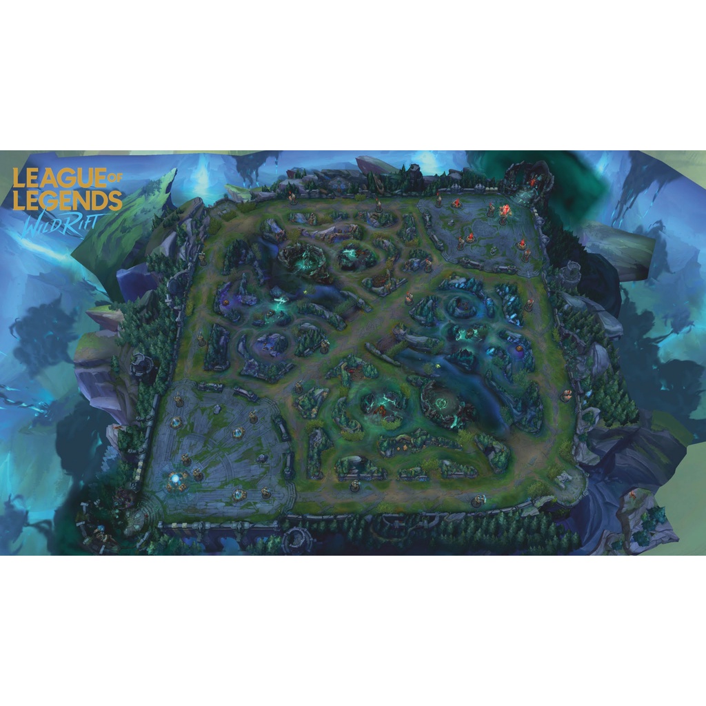 Jual Map League Of Legends LoL Wildrift Peta Leauge Of Legends Wildrift ...