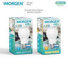Jual LAMPU MORGEN LED BULB 5W WATT GRAND PUTIH | Shopee Indonesia