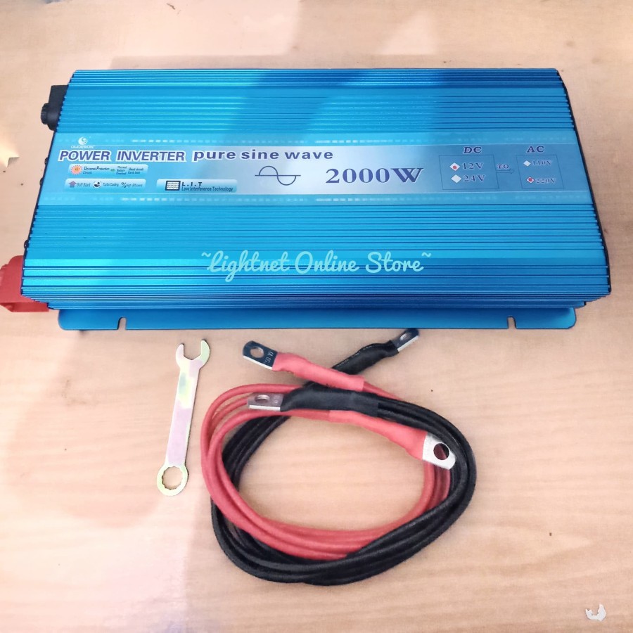 Jual Power Inverter 2000 watt 12v 220v Sinus Murni ( PSW ) - Oudeson 2000w | Shopee Indonesia