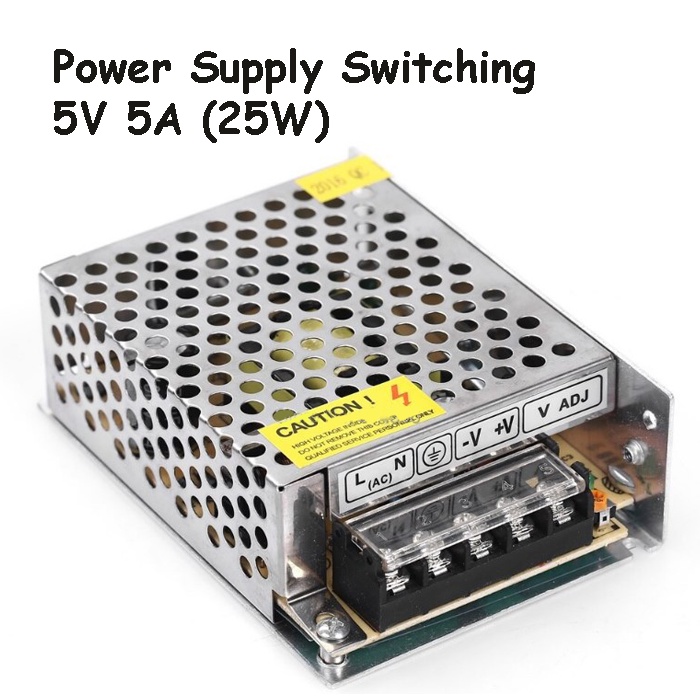 Jual Power Supply Switching PSU Jaring 5V 5A 25W Travo | Shopee Indonesia