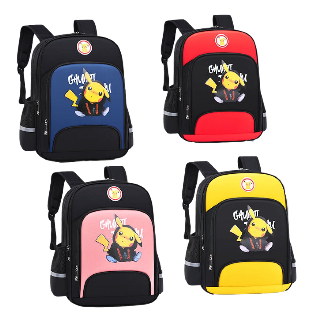 Jual TAS RANSEL ANAK / TAS SEKOLAH ANAK KARAKTER MOTIF PIKACHU POKEMON ...