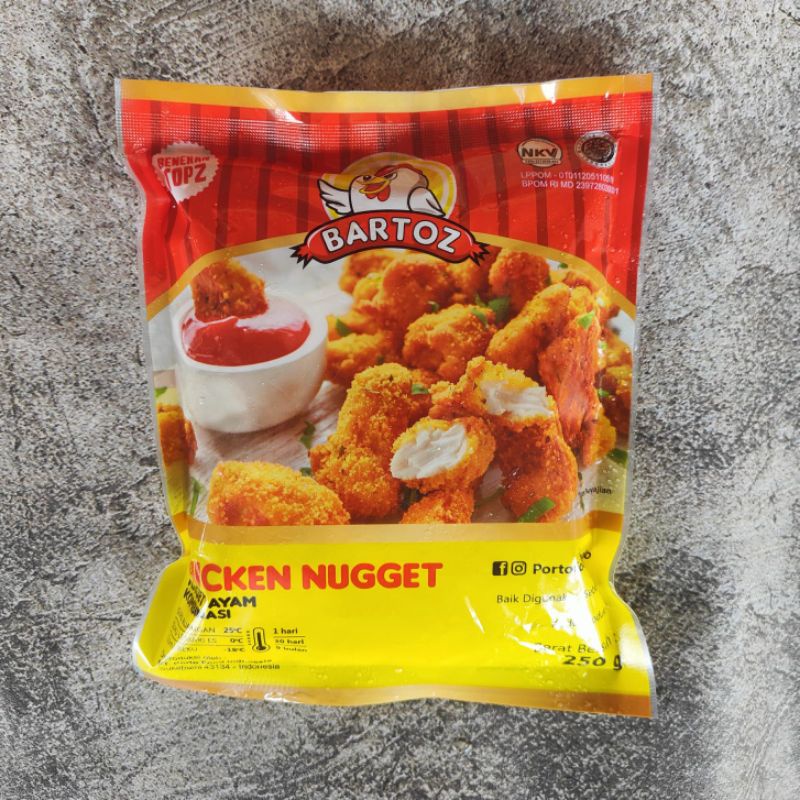 Jual BARTOZ NAGET RWGULER | COIN 250G | Shopee Indonesia