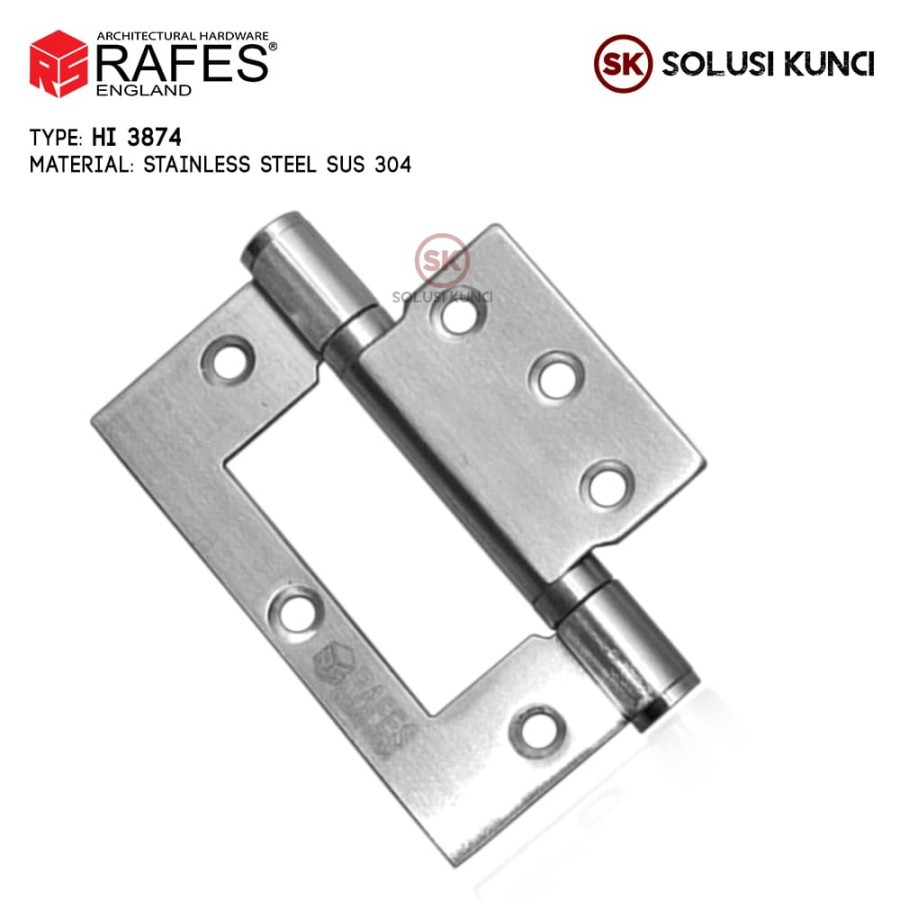 Jual Engsel Pintu Hinge Series RAFES ENGLAND Stainless Steel (HI 3874 ...