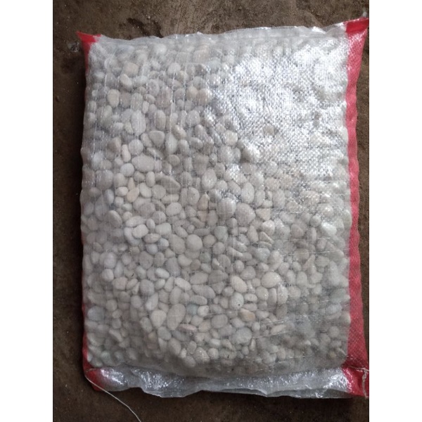 Jual Batu koral putih kecil/hitam kecil karungan | Shopee Indonesia