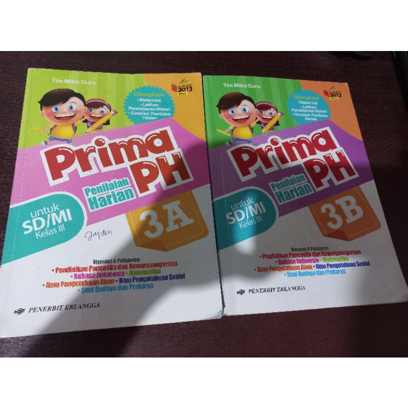 Jual buku bekas kelas 3 prima PH 3A 3B | Shopee Indonesia