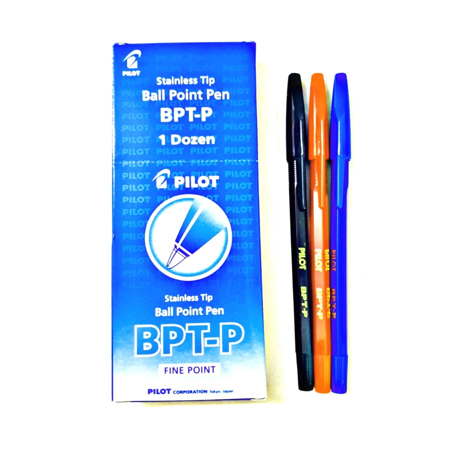 Jual Bolpen/Bolpoint/Ballpen/Pulpen/Pena Pilot BPT-P/BPTP Merah/Biru ...