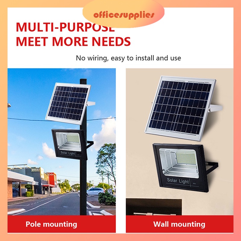 Jual Lampu LED Tenaga Matahari Teras Taman / Lampu Panel Surya / Lampu ...