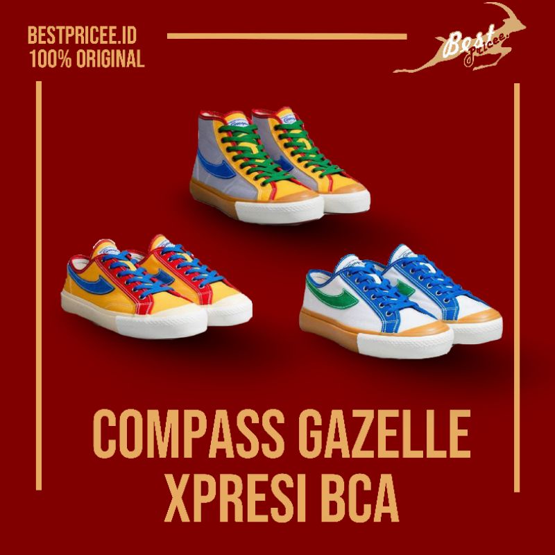Jual Sepatu Compass Gazelle Xpresi BCA BNIB Fullset 100% ORIGINAL ...