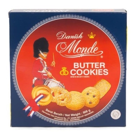 Jual MONDE BUTTER COOKIES 908 gr (Besar) | Shopee Indonesia