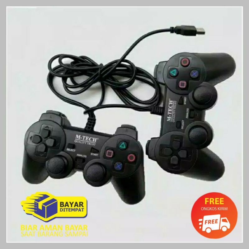 Jual Joypad / Joystick Dual Controller Stik USB PC Laptop Komputer ...