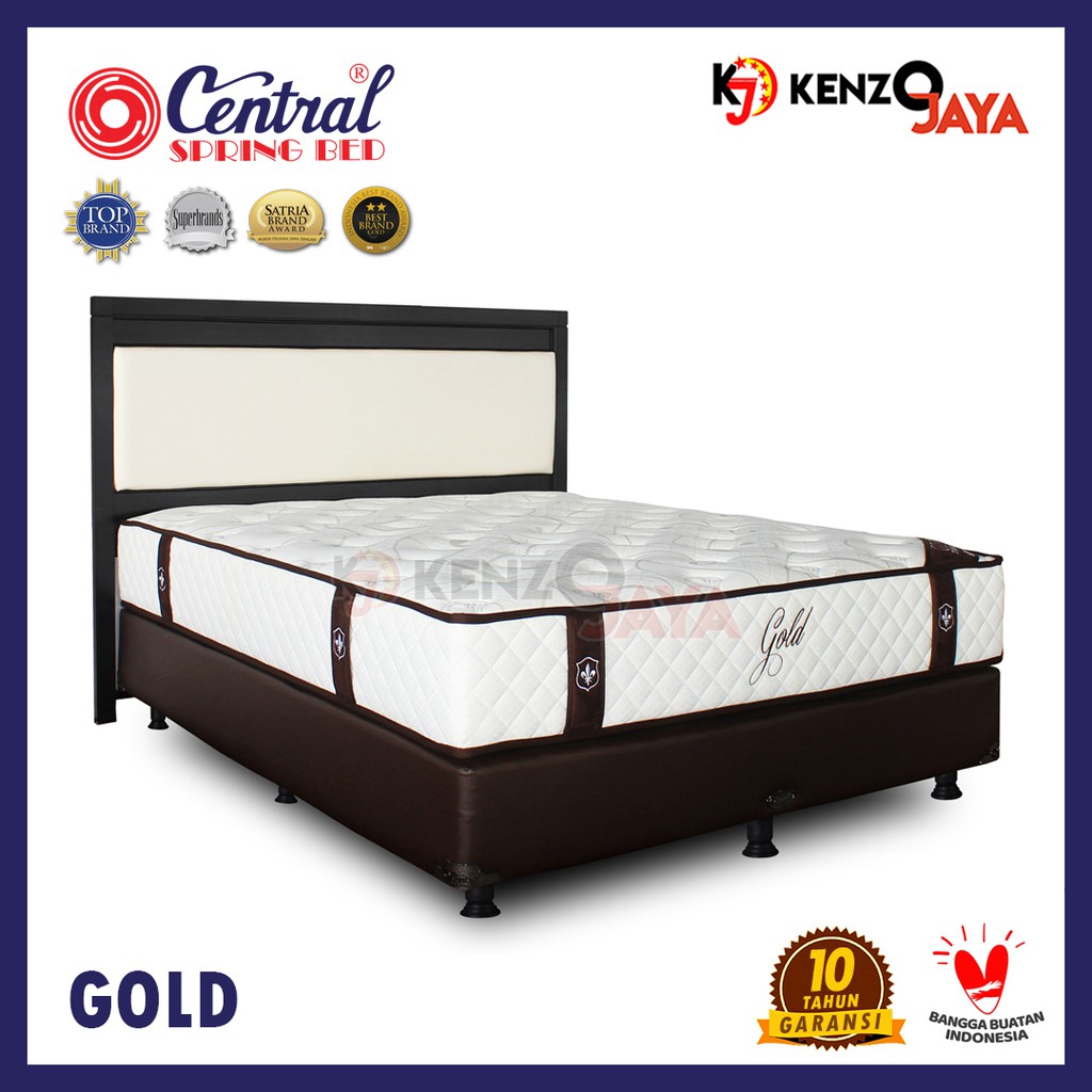 Jual Spring Bed Orthopedic CENTRAL Gold Maestro | Shopee Indonesia