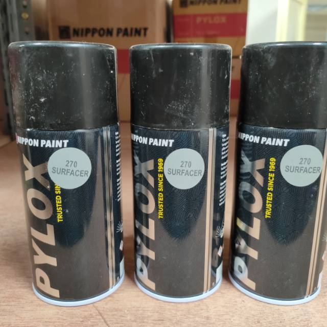 Jual CAT PYLOX PILOX SEMPROT 300 CC SURFACER 270 # | Shopee Indonesia