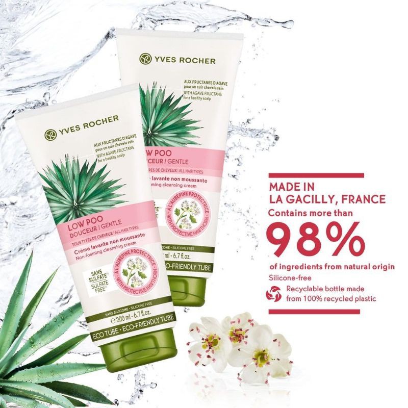 Jual Yves Rocher Low Shampoo 200 ml | Shopee Indonesia