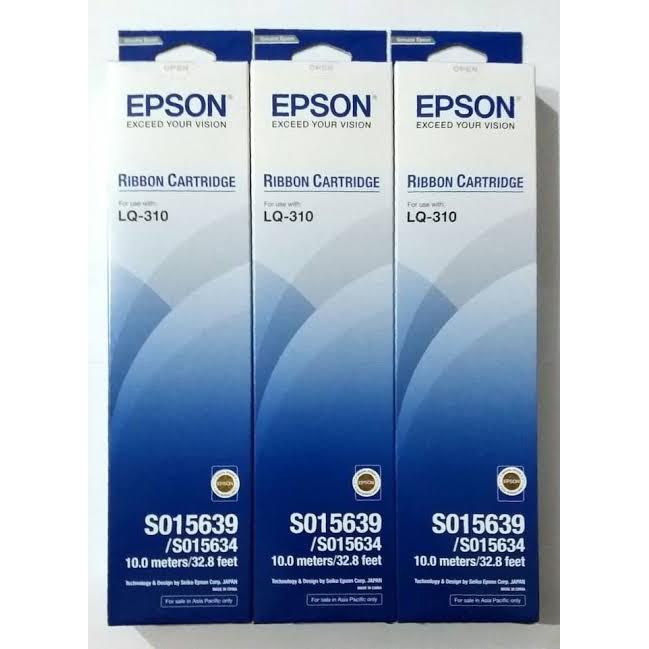Jual Epson Ribbon Cartridge / Pita / Tinta LX 310 LX310 Original ...
