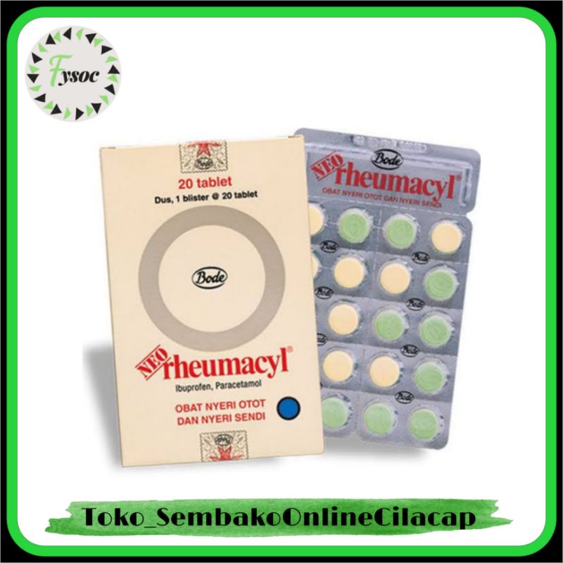 Jual NEO RHEUMACYL | REMASIL | OBAT NYERI OTOT DAN SENDI | Shopee Indonesia