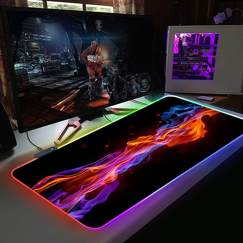 Jual Gaming Mouse Pad Illuminated LED RGB 800x300mm | Shopee Indonesia
