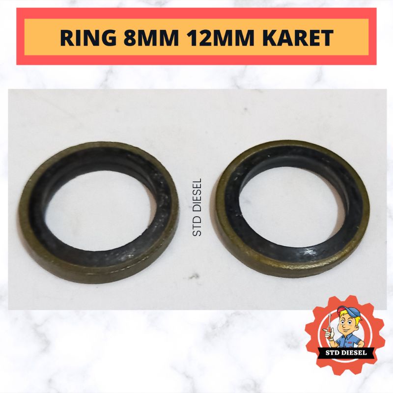 Jual RING KARET 8MM 12MM RING SOLAR OLI | Shopee Indonesia