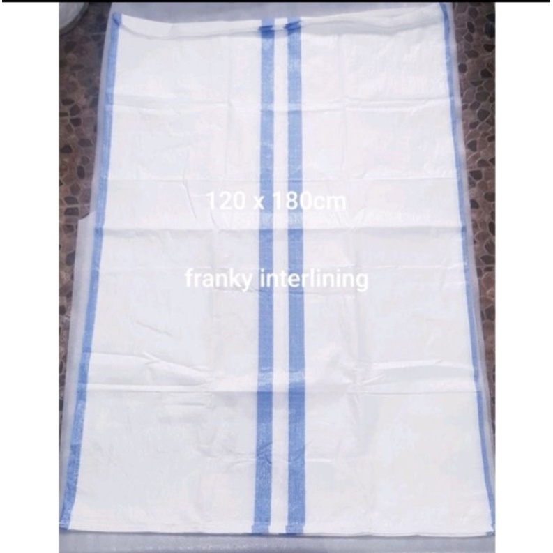 Jual karung jumbo plastik UKuran 120x180 khusus packing barang | Shopee ...