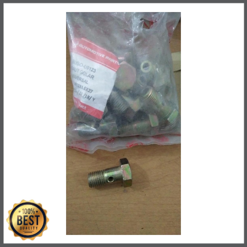 Jual Baut Solar Universal M12 Kunci 19 x 1.5 x 27 Nepel Nipple GAP ...